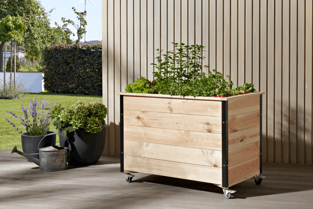 Mr.GARDENER Hochbeet auf Rollen - BHG Handelszentren GmbH